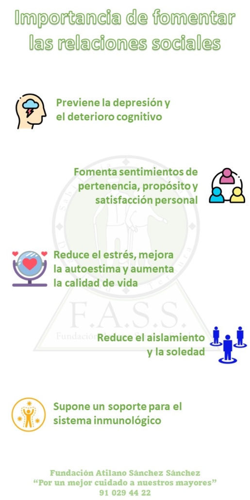 Como fomentar las relaciones sociales en personas con dificultades de ...